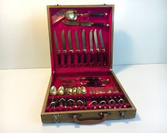 Bronze flatware | Etsy