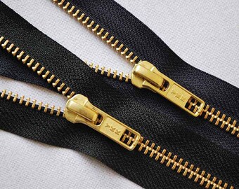 Ykk metal zippers | Etsy