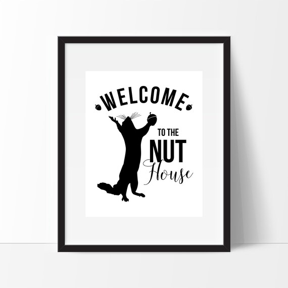 items-similar-to-funny-art-print-welcome-to-the-nuthouse-welcome-sign
