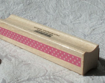 Border rubber stamp | Etsy