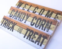 Unique candy corn sign related items | Etsy