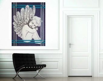 Cherub wall art | Etsy