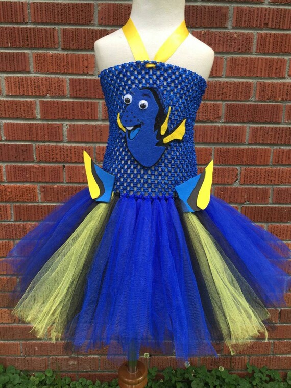 Dory Tutu Dress Dory Halloween Costume Dory by ChachaTutu