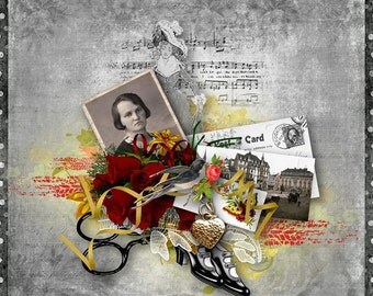 Victorian scrapbook | Etsy