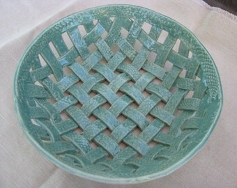 Woven pottery | Etsy