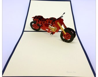 Motorcycle card | Etsy