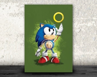 Sonic the hedgehog | Etsy