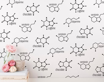 Science wall decals | Etsy