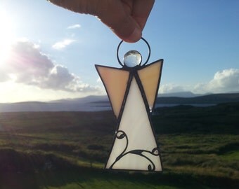 Stained glass angel | Etsy