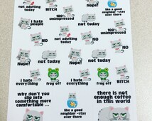 Unique grumpy cat related items | Etsy