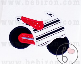 Motorcycle applique | Etsy
