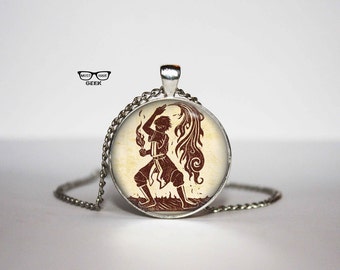 Fire nation necklace | Etsy