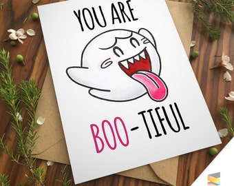 Unique mario card related items | Etsy