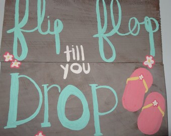 Flip flop saying | Etsy