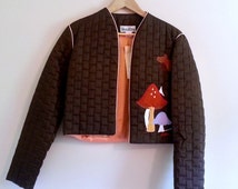 Popular items for mushroom jacket on Etsy