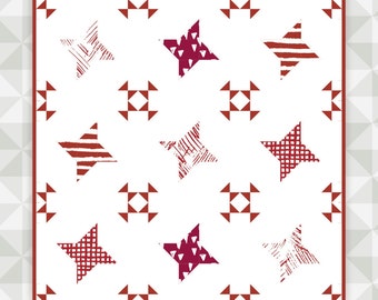 Instant Download Ellie Quilt Pattern. Embroidery. Elephant.