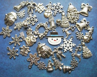 Christmas charms | Etsy