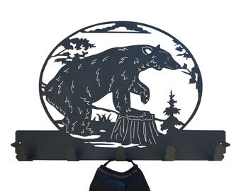 Bear coat rack | Etsy