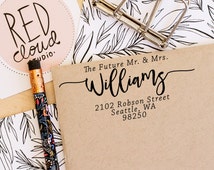 Unique return address labels related items | Etsy