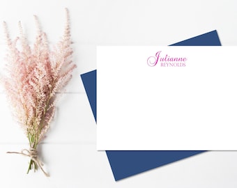 Personalized Stationery Set Personalized Stationary by LemonGrace