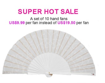 Designer hand fans by FANCYHandFans on Etsy