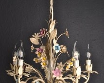 Unique toleware chandelier related items | Etsy