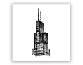 Willis tower | Etsy