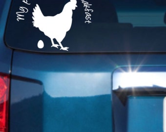 Chicken decal | Etsy