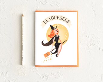 Funny halloween card | Etsy