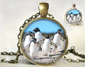 Penguin necklace | Etsy