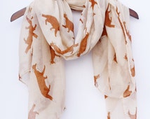 Popular items for animal scarf on Etsy