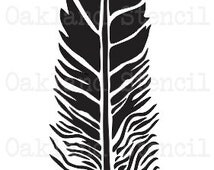 Popular items for feather stencils on Etsy