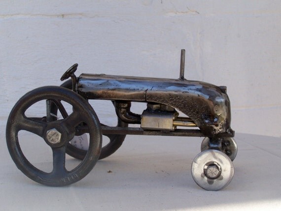 Repurposed Junk Tractor