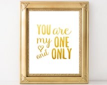 Unique my one and only related items | Etsy