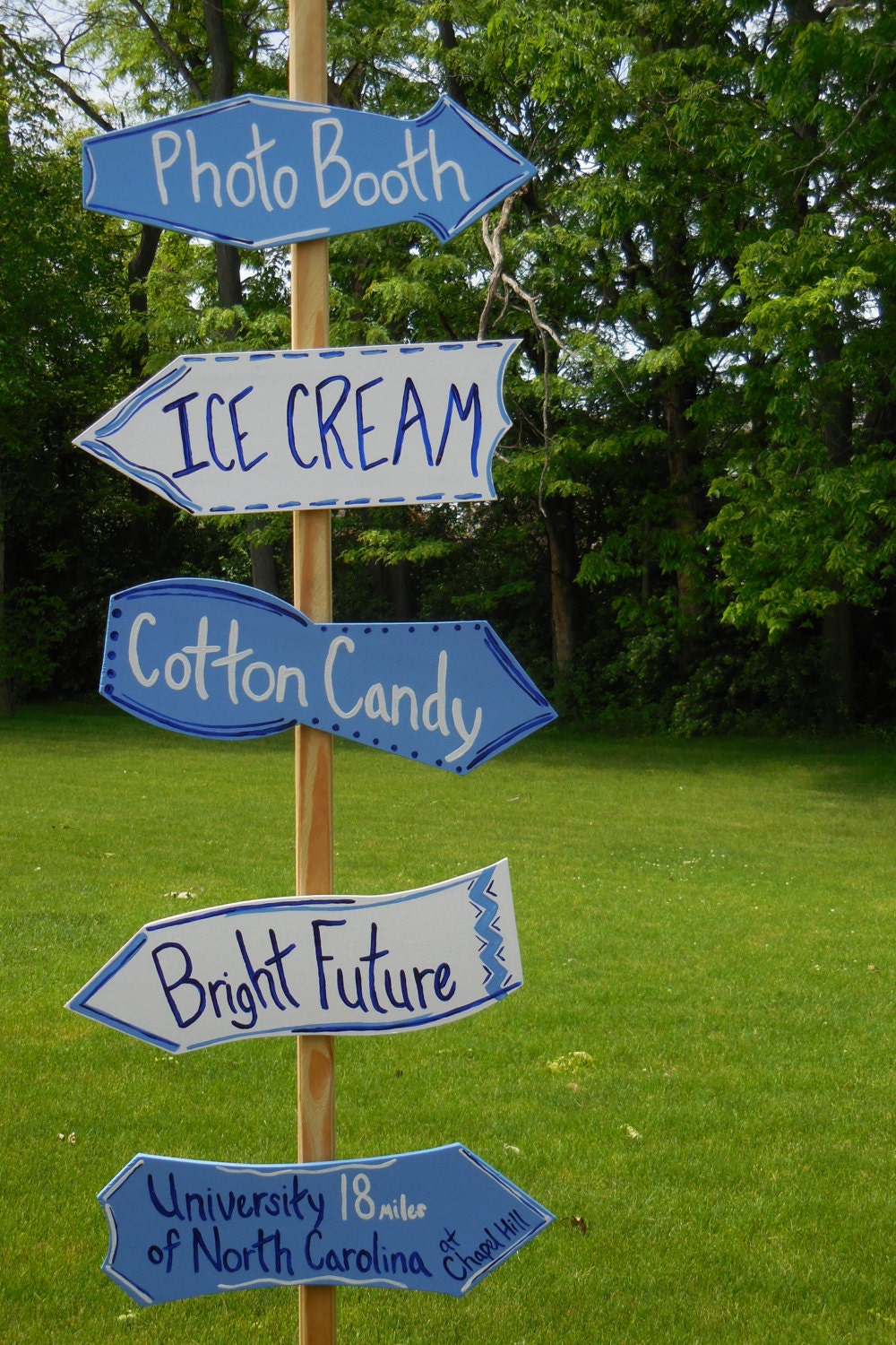 5 Event Directional Signs Party Signs Graduation Signs