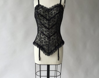 Merry widow lingerie | Etsy