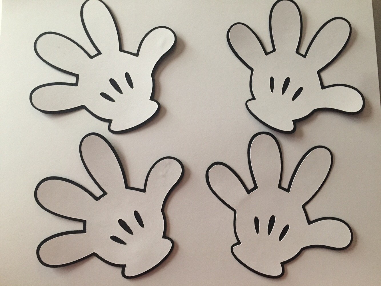 Mickey Mouse Hand | Mickey Mouse Hand Die Cut | Mickey Mouse Clubhouse ...