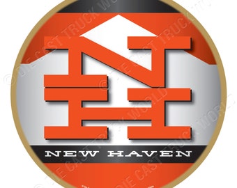 New haven railroad | Etsy