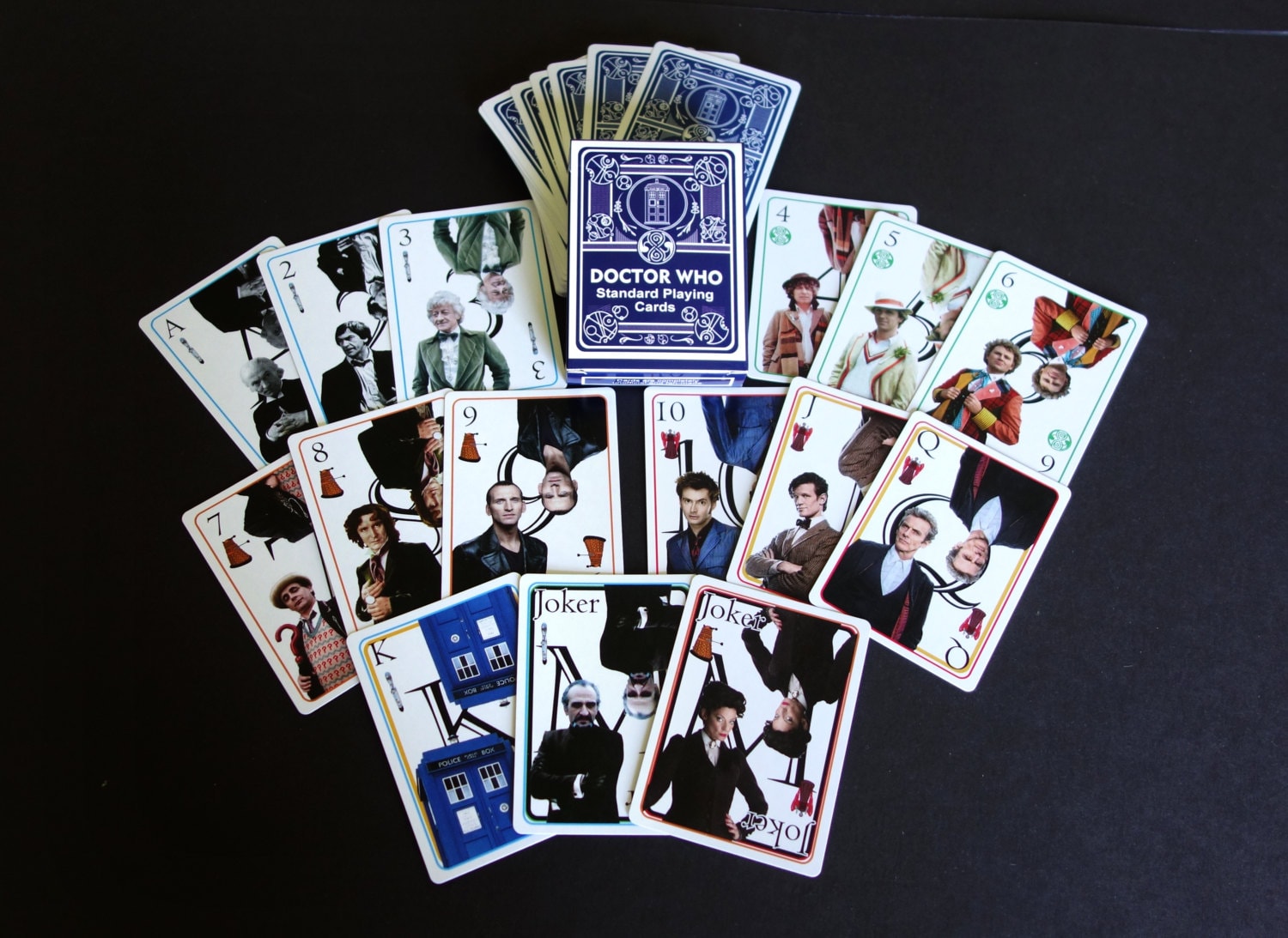 Doctor Who Playing Cards