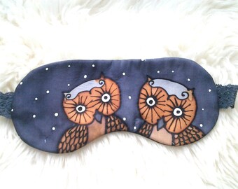 Owl sleep mask | Etsy