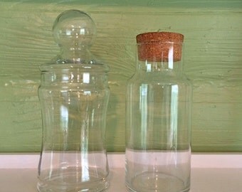 Unique apothecary jar related items | Etsy