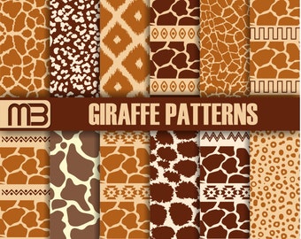 Giraffe clip art | Etsy