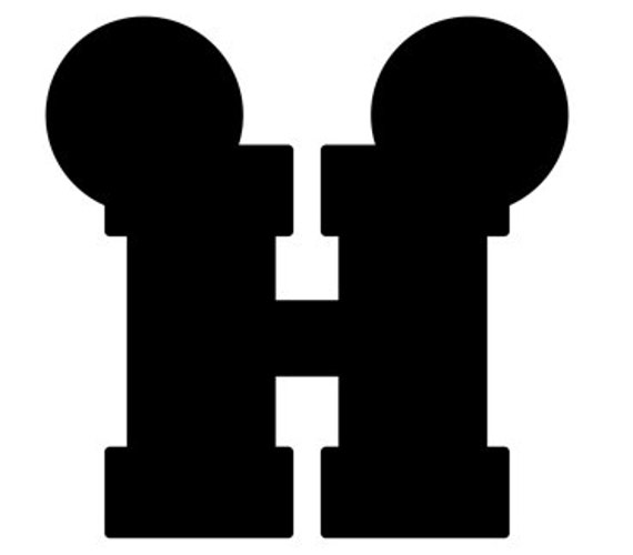 Disney Mickey Letter H