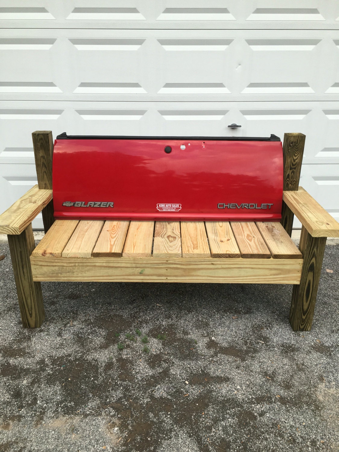 Chevrolet / Chevy Blazer Truck Tailgate Bench handmade