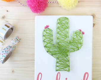 Cactus string art | Etsy