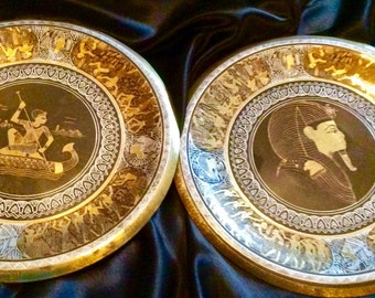 Egyptian plate | Etsy