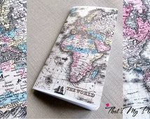 Popular items for world map journal on Etsy
