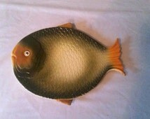 Unique pottery fish related items | Etsy