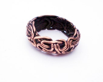 Copper wire weave | Etsy