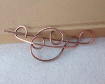 Unique copper shawl pin related items | Etsy